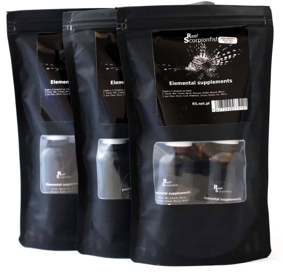 Reef Scorpionfish - Elemental Suplement 2x50ml | Sklep eRybka.pl - akwarystyka morska